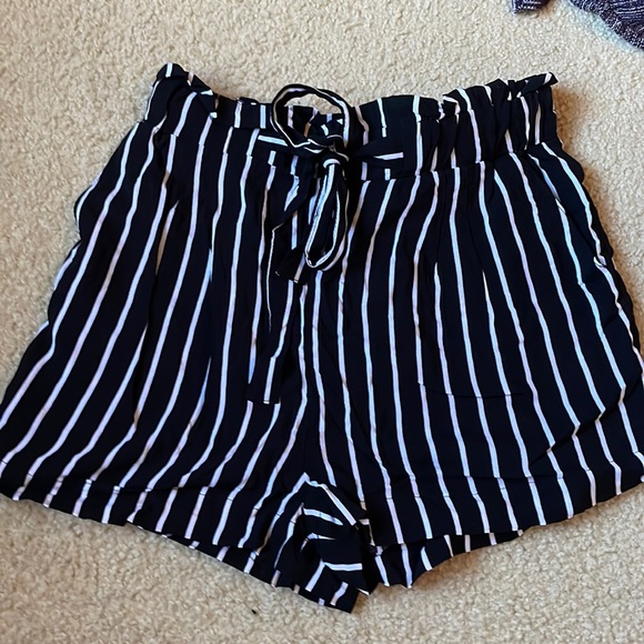 Ambiance | Shorts | Striped Shorts Rayon | Poshmark